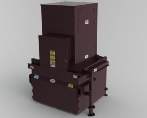 Cram-A-Lot VCH Vertical Trash Compactor | Global Trash Solutions