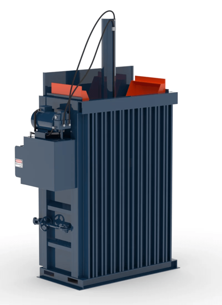What Can You Put in a Vertical Baler? | Global Trash Solutions